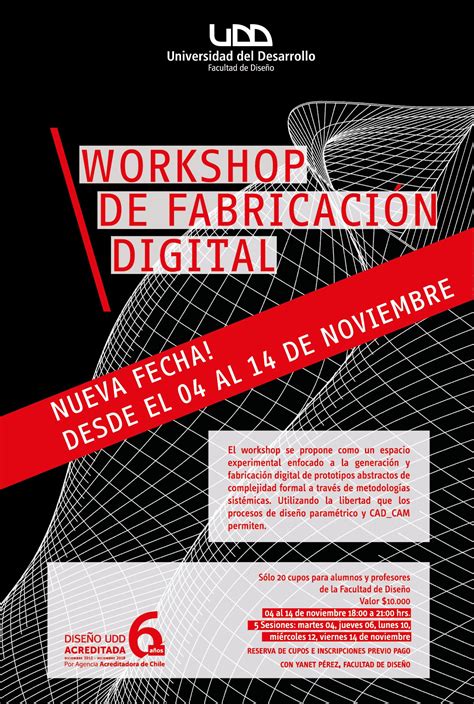 Workshop en fabricación digital para alumnos y profesores UDD