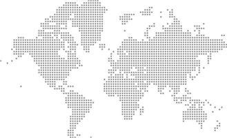 World Map Vector Dotted Franny Antonietta