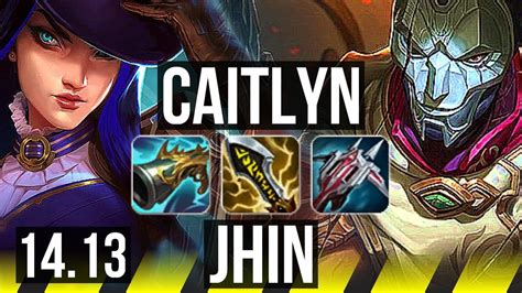 CAITLYN Taric Vs JHIN Blitzcrank ADC 13 0 5 Legendary EUNE