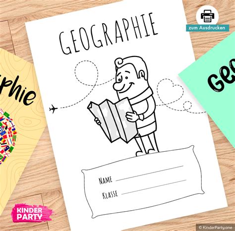 Geographie Deckblatt Zum Ausdrucken Ideen Und Vorlagen