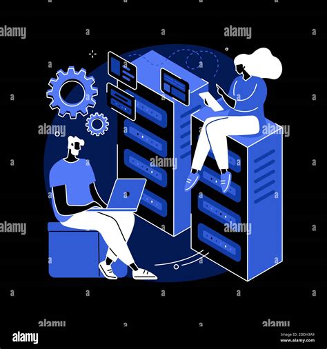 php and mysql development abstract concept vector illustration stock vector image and art alamy