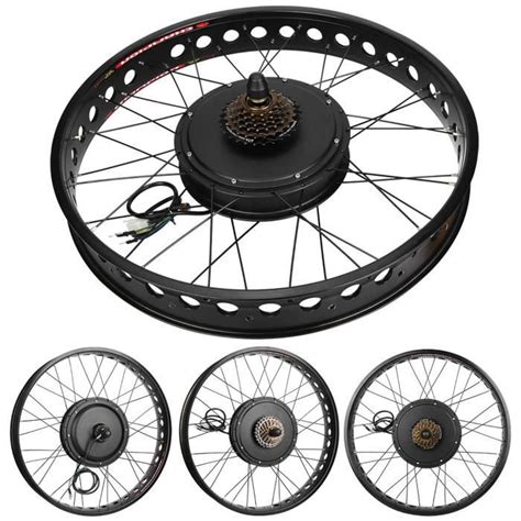 VGEBY Kit de moteur de vélo électrique Kit de conversion de moteur de