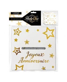 Urnes Et Livre D Or Anniv Ou Neutres Urne Joyeux Anniversaire X X