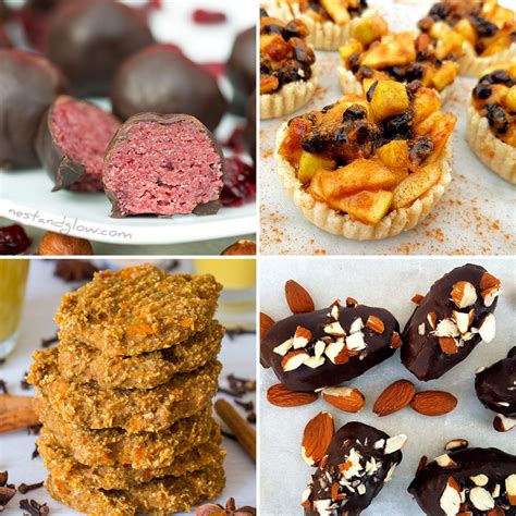 Healthy Christmas Treat Recipes Nest And Glow