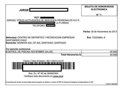 Como Dar Boletas De Honorarios Image To U