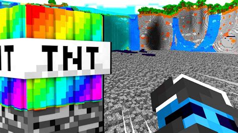 HO DISTRUTTO IL MONDO CON LA TNT PIÙ FORTE DI MINECRAFT ITA YouTube