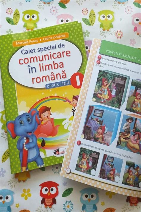 Caiet Special De Comunicare In Limba Romana Pentru Clasa I Livia