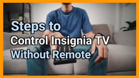 How To Control Insignia Tv Volume Without Remote Easy Guide Youtube