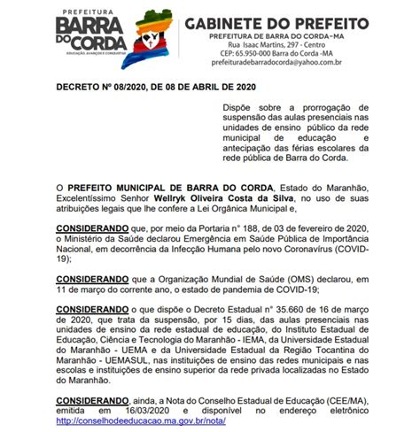 BARRA DO CORDA NOTÍCIA Blog do Leonilson Mota