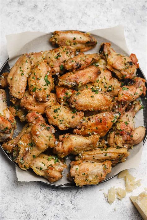 Crispy Oven Roasted Garlic Parmesan Wings Well Seasoned Studio