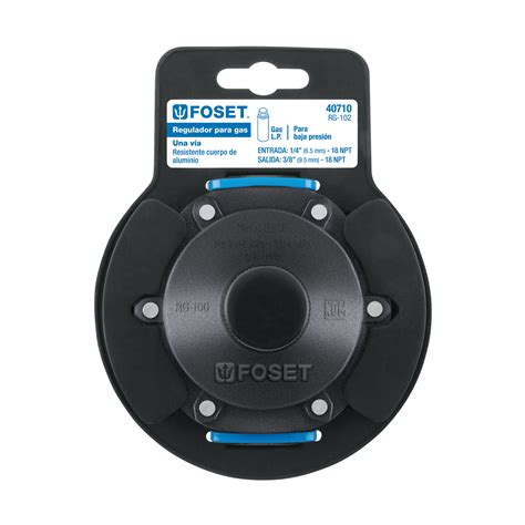 Ficha Tecnica Regulador De Gas V A Baja Presi N Foset