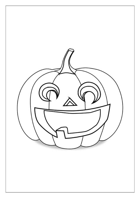 Calabaza En Halloween Para Colorear Imprimir E Dibujar Coloringonly