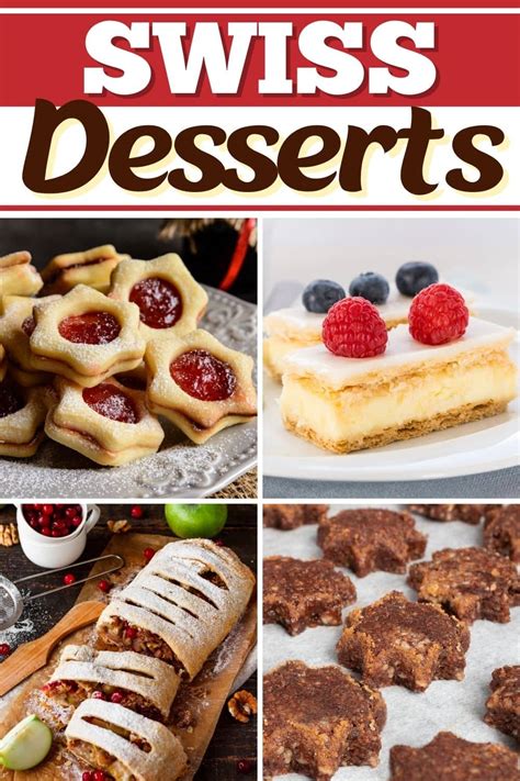 10 postres suizos tradicionales Increíblemente buenos