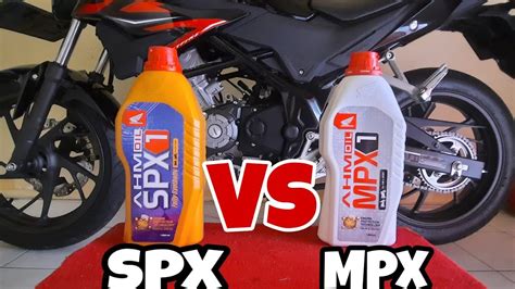Perbedaan Oli Spx Dan Mpx Youtube