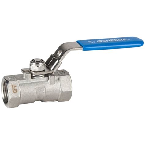 Valvula Esfera Genebre Monobloco Total Inox 316 F F Bsp P R Pn63 1 4pol