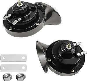 Amazon Fr CGEAMDY 300DB Snail Air Horn Paquet De 2 Kit De Cornes De