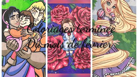 Coloriages Termin Es De F Vrier Youtube