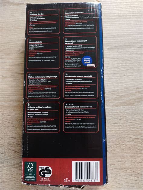 Zestaw kluczy imbusowych okrągłych Parkside Mrozy OLX pl
