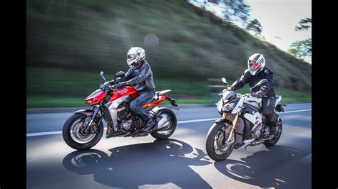 Avaliação BMW S1000 R e Kawasaki Z1000 as supernakeds em ação