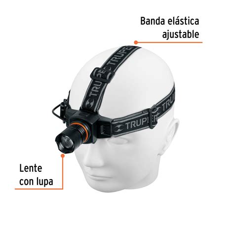 Ficha Tecnica Linterna De Minero LED 160 Lm Recargable TRUPER EXPERT