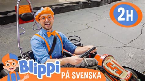 Blippi utforskar en Gokart BlippiSvenska Pedagogiska videor för