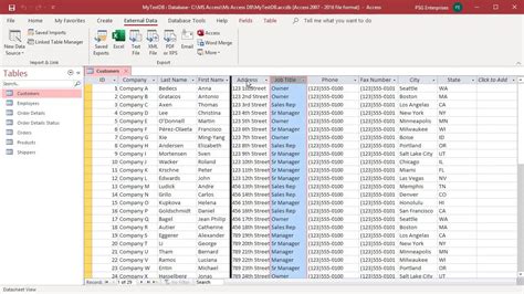 how to export ms access table data to a pdf or xps document office 365 youtube