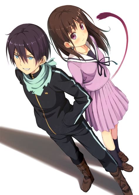 Yato And Iki Hiyori Noragami Drawn By Kinta Distortion Danbooru