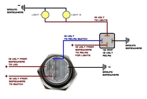 Push Button Switch Pin Diagram