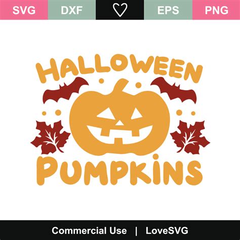 Halloween Pumpkins Svg Cut File Lovesvg