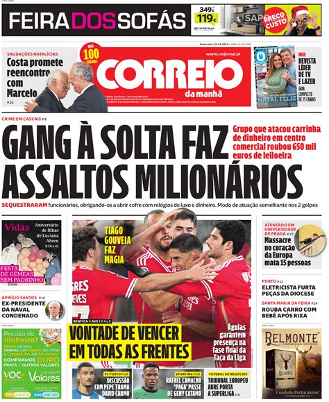 Correio Da Manh Dez Jornais E Revistas Sapo Pt Ltima