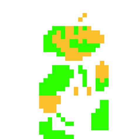 Pixilart Luigi Redrawn SMB By The Mario Guy
