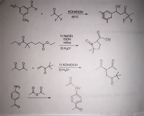 Solved Draw The Final Product Expected From The Reaction Or Chegg