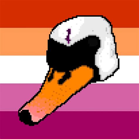 Just A Simple Discord PFP I Made Just Alex Mask And A Lesbian Flag