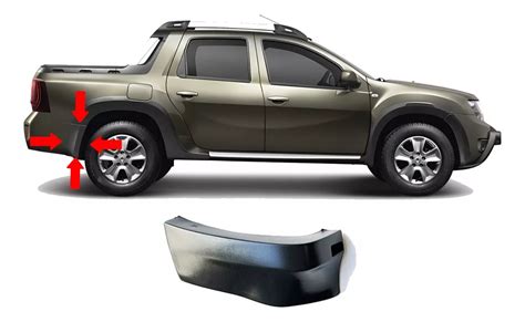 Moldura Fenders Oroch Guardabarro Trasero Derecho Original Mebuscar