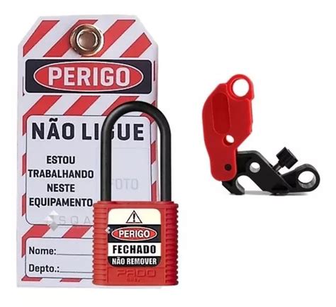 Kit Bloqueio Disjuntor El Trica Nr Nr Loto Frete Gr Tis