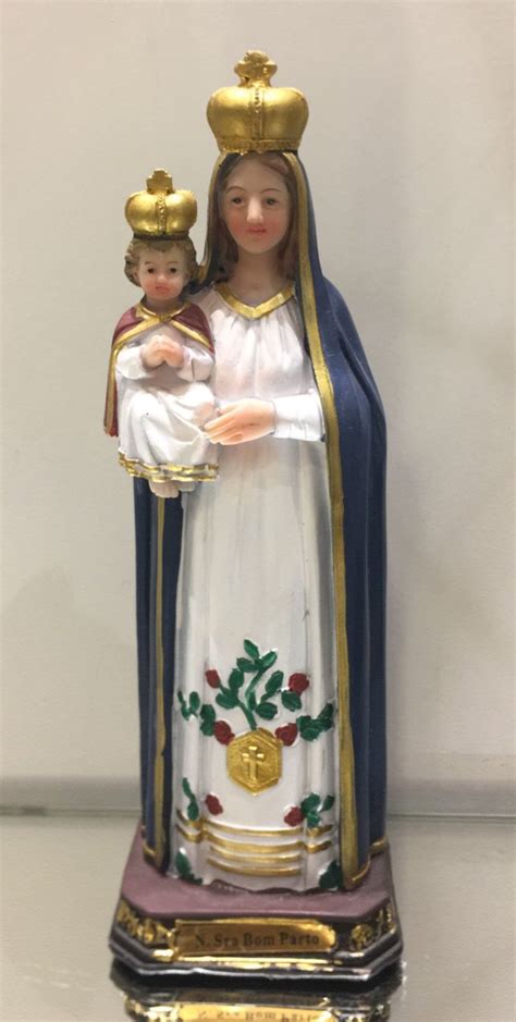 Imagem Nossa Senhora Do Bom Parto 20 Cm
