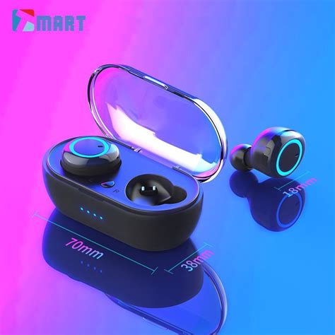 Mart Fone De Ouvido Tws Y Bluetooth Sem Fio Intra Auricular
