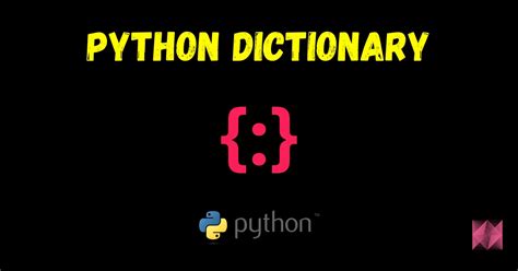 Latest Python Dictionary With Examples Easiest Explanation