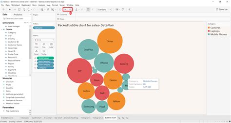 Tableau Bubble Chart Examples GarnettHerman