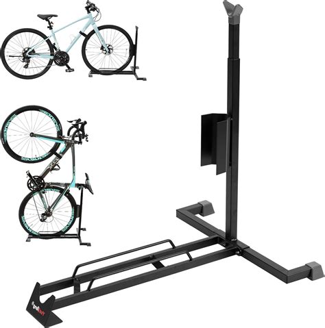 Amazon Bike Stand Heavy Duty Vertical And Horizontal Bike Storage