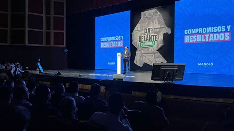 Elecciones Coahuila 2023 Presenta Manolo Jiménez Agenda para Mejorar