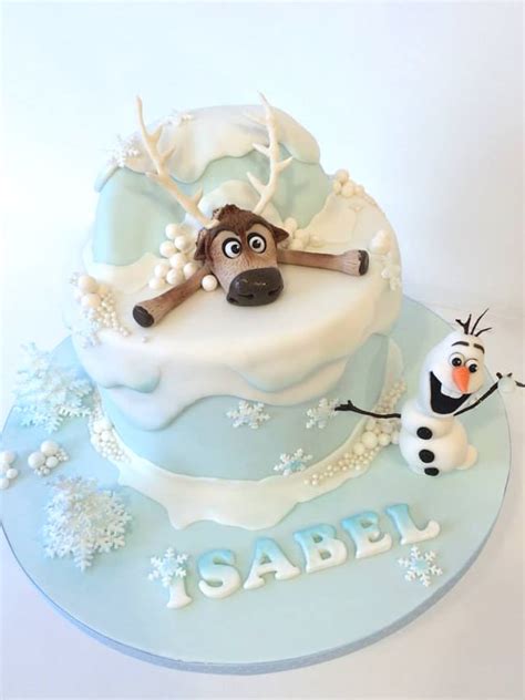 Frozen Party Ideas Cake