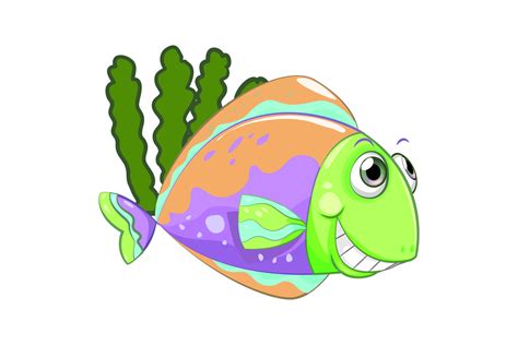 Rainbow Fish Clipart Graphic By Bejosaklawasestudio Creative Fabrica