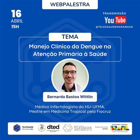 DTED realizará webpalestra sobre manejo clínico da dengue na Atenção