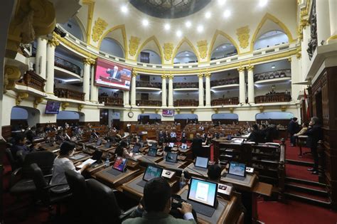 Pleno del Congreso sesionará el miércoles 15 y jueves 16