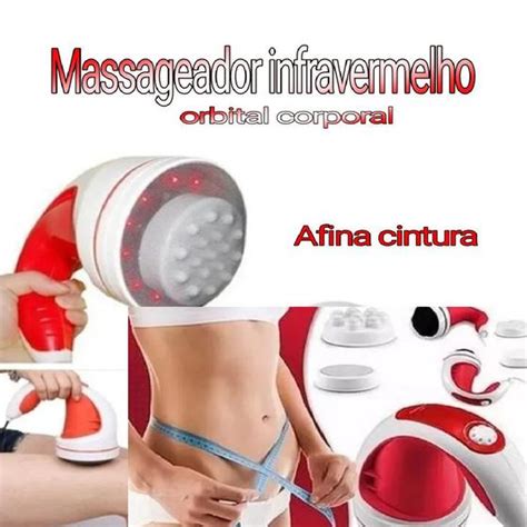 Aparelho Corporal Elétrico Drenagem Linfática Profissional Massageador