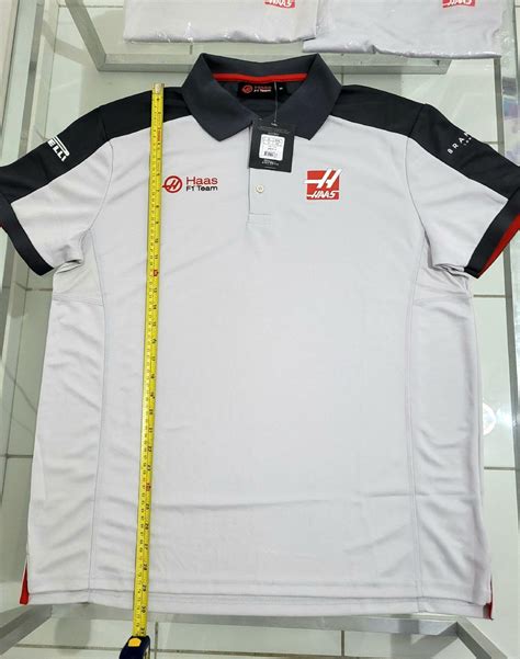 Camisa Polo Haas Team Formula 1 Camisa Masculina Haas F1 Nunca Usado