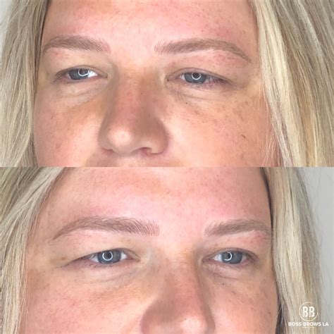 Microblading Tattooed Eyebrows Boss Brows LA St Louis Missouri