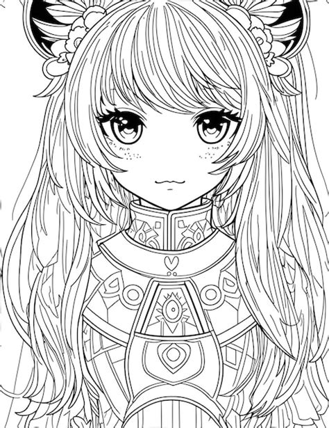 A Black And White Drawing Coloring Book Page Premium AI Generated Image