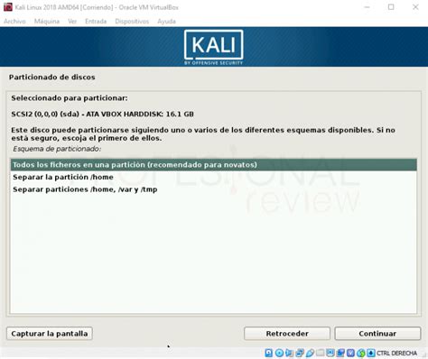 Cómo instalar Kali Linux en VirtualBox y configurarlo paso a paso